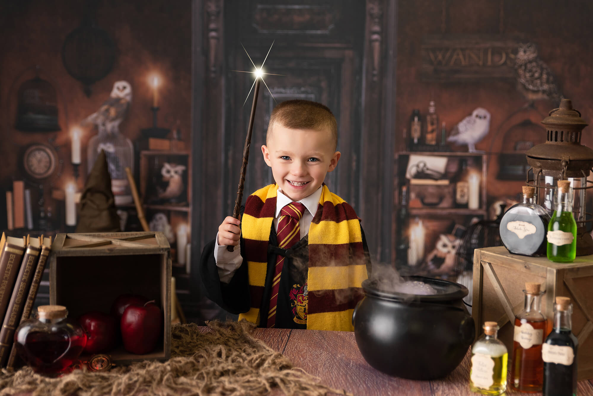 Harry Potter Inspired Wizarding School Portrait Experience Austin, TX